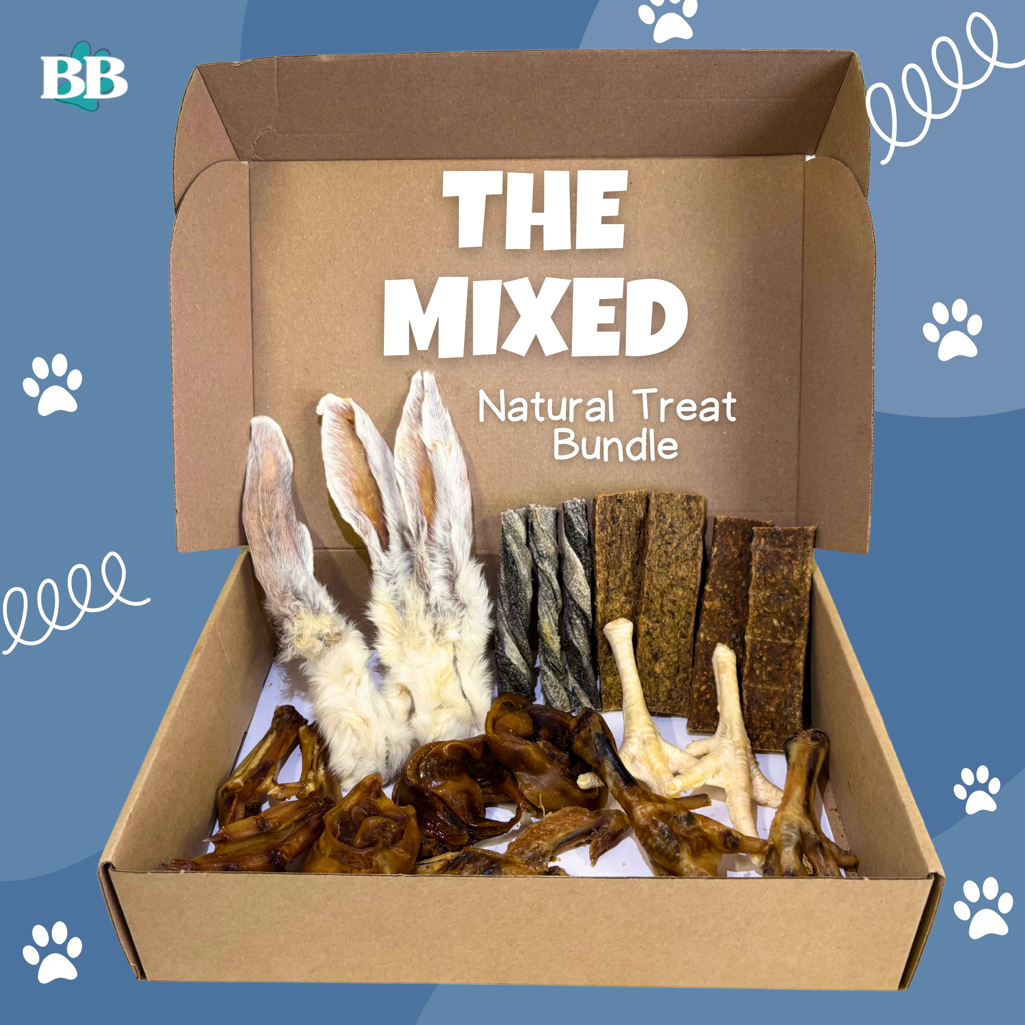 The Mixed Bundle - Natural Variety of Dog Treats & Chews – Barney's Bundles